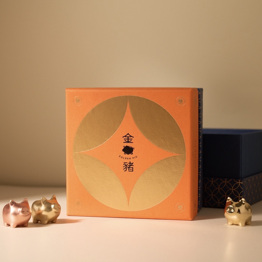 nininono嚴選生活好物｜【金豬GOLDENPIG】金豬-参3cm(共7色可選)