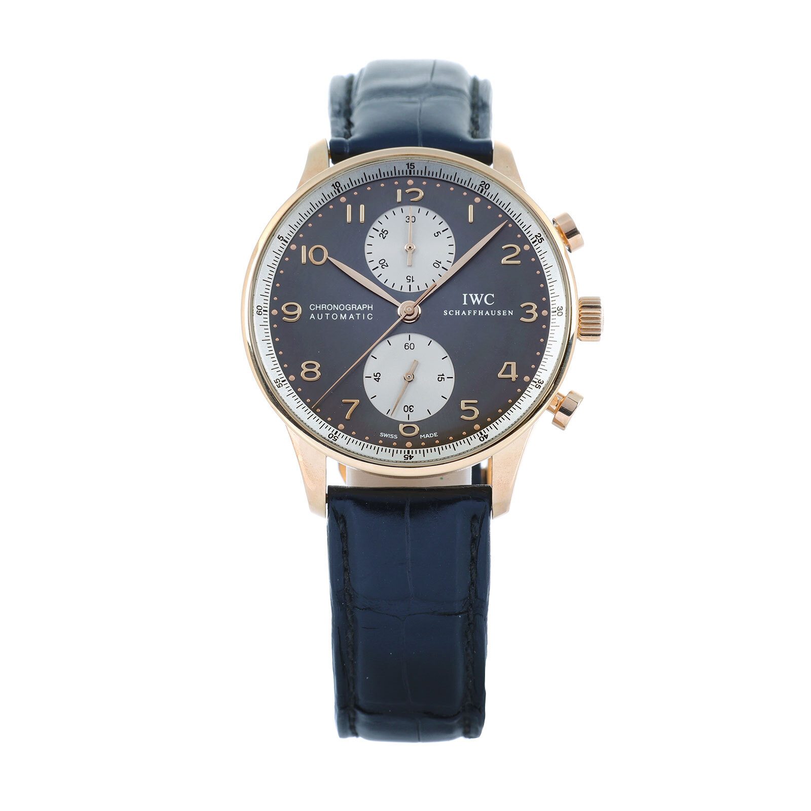 萬國錶 IWC PORTUGIESER 葡萄牙系列自動腕錶 IW371433 灰面盤