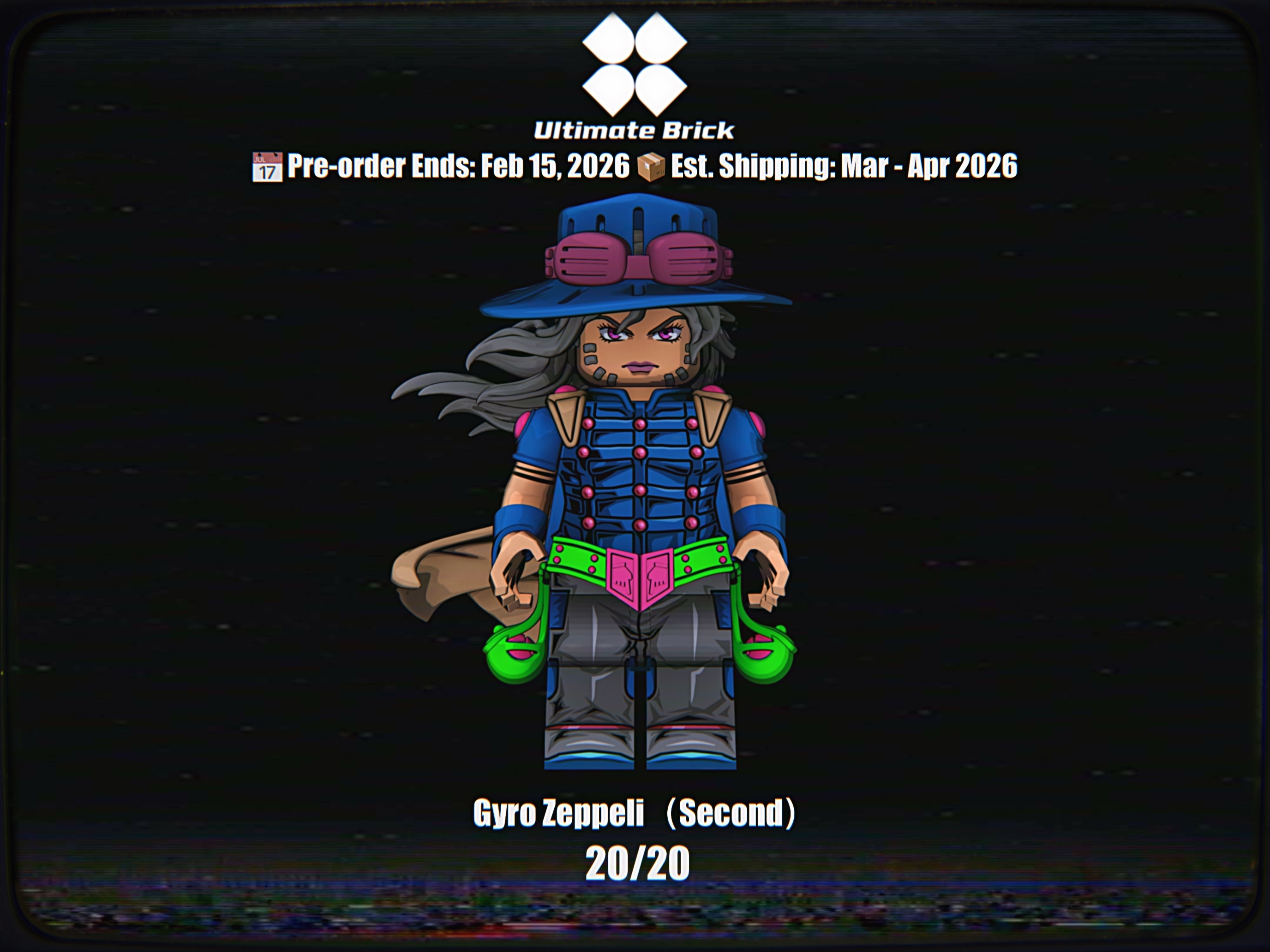 【預訂】【Ultimate Brick】傑洛·齊貝林（第一）