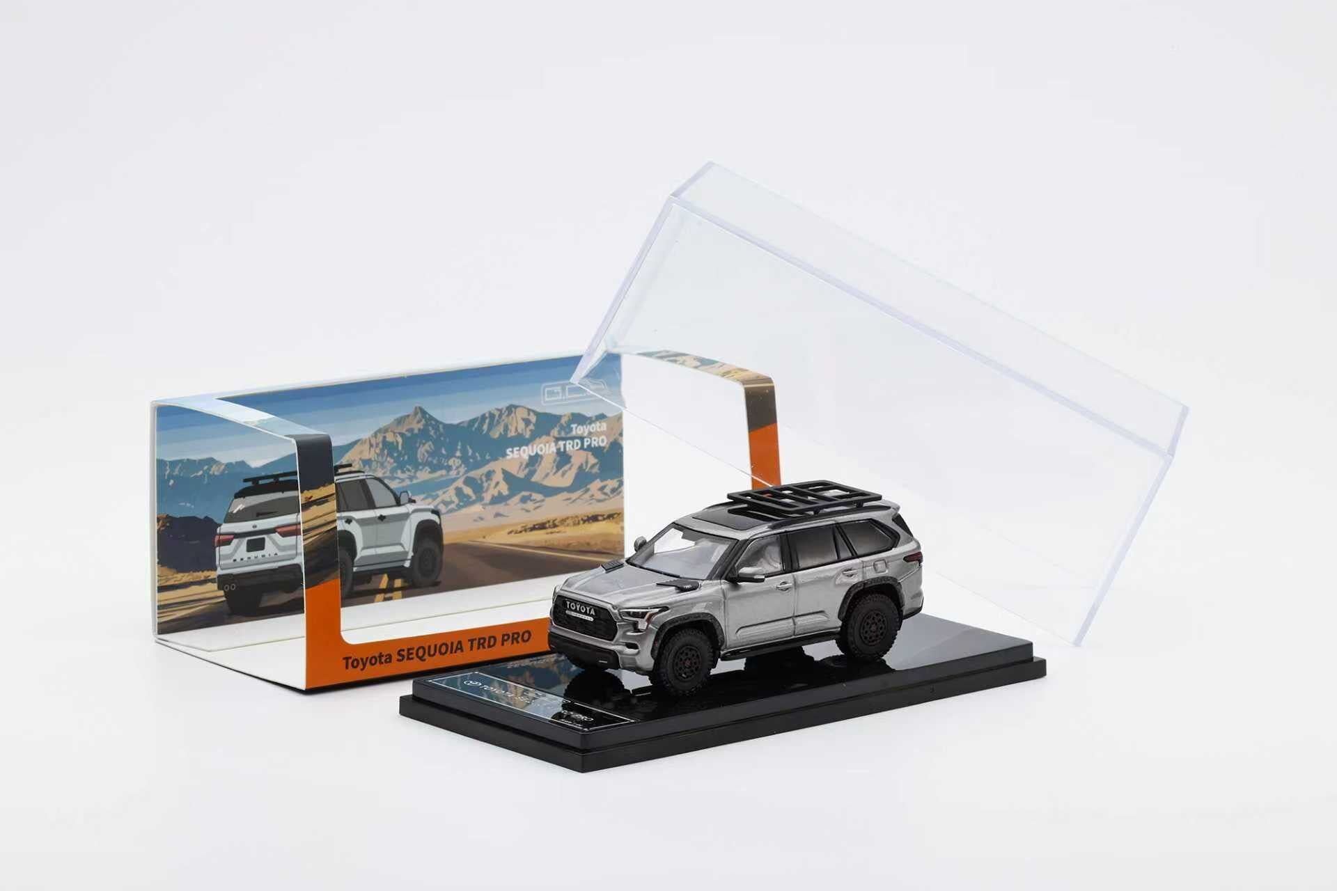預訂:1/64 GCD #569 Toyota Sequoia XK80 TRD Pro Metallic S
