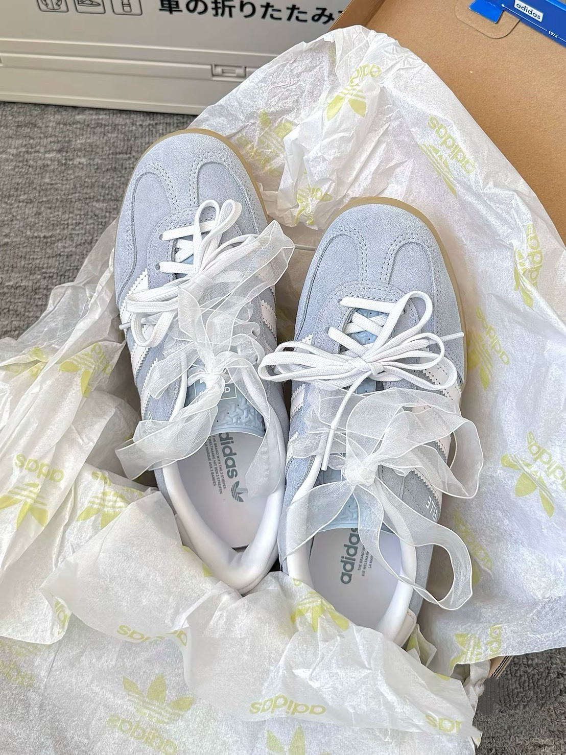 宋雨琦同款 adidas Originals Gazelle Indoor W w grau 德訓鞋 女鞋 J