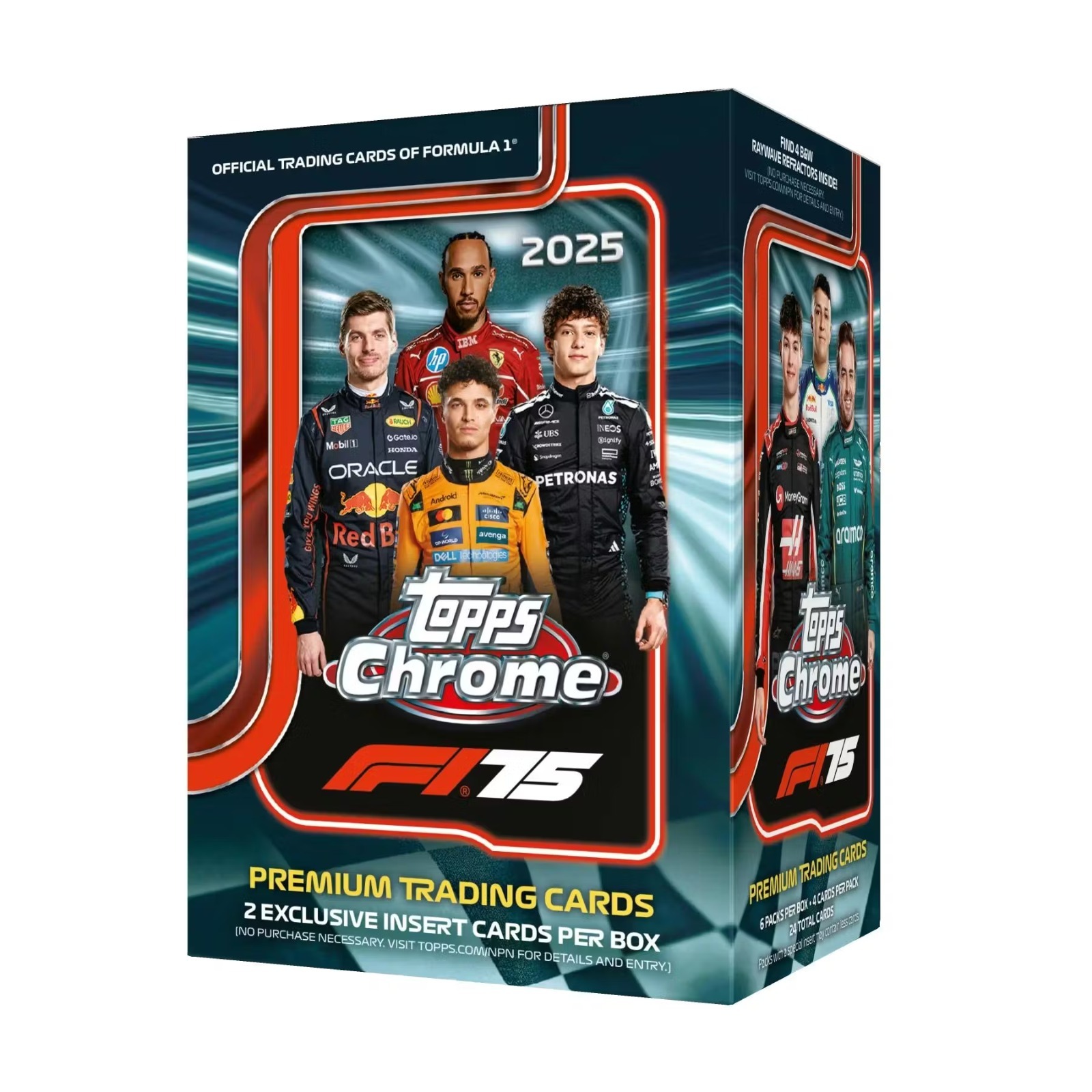 2025 Topps Chrome Formula 1 F1 Racing Value