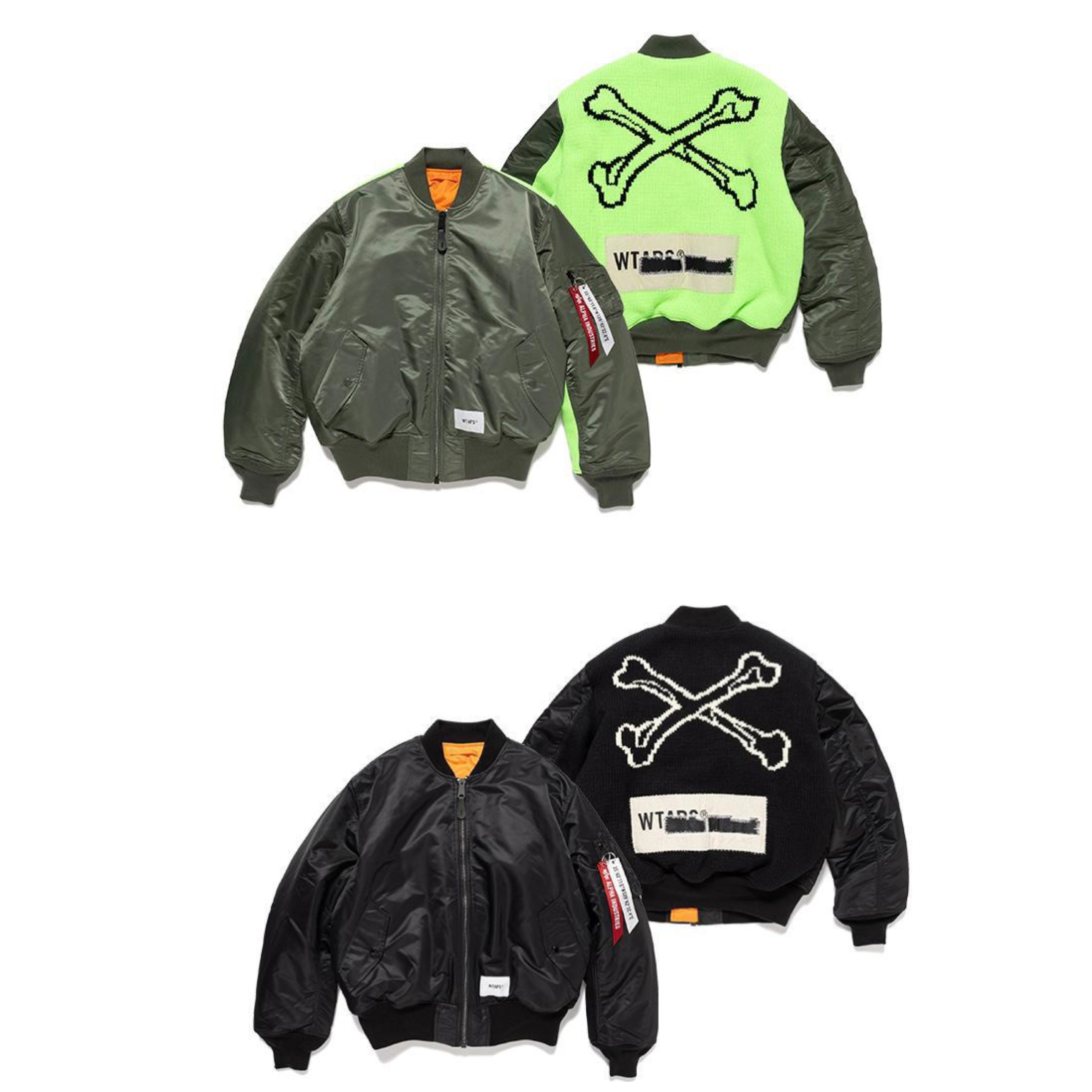 現貨| WTAPS MA-1 CORE SPEC / JACKET / NYLON. TWILL. ALPHA