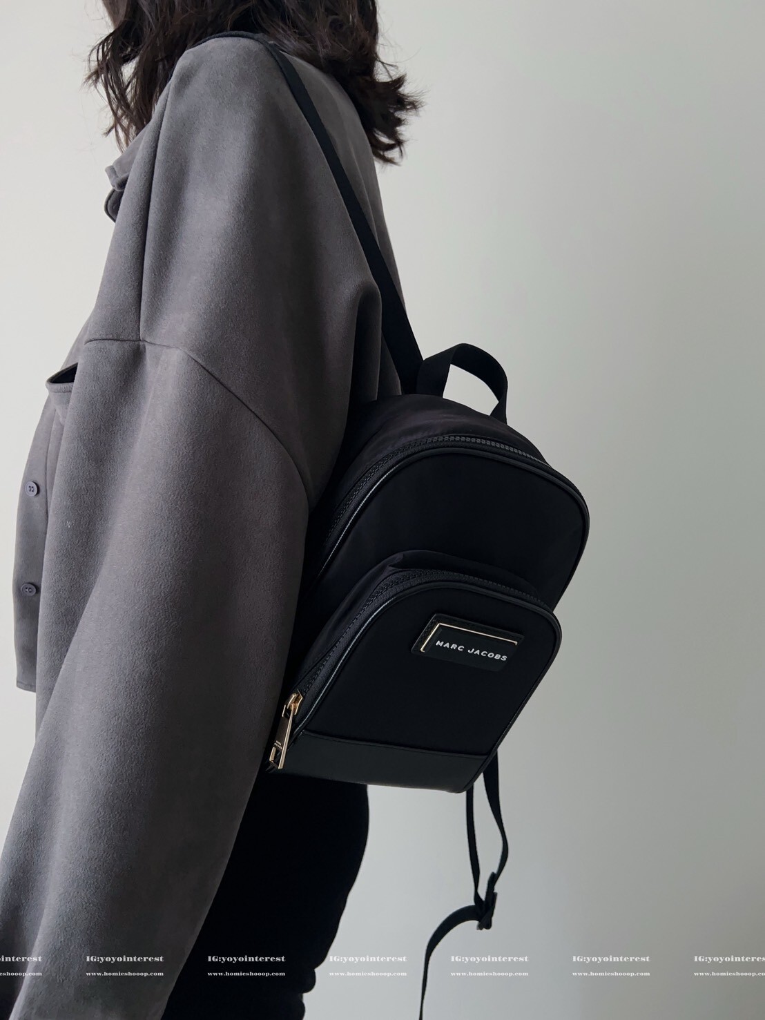 Marc Jacobs Daphne 雙層拉鍊 後揹包 後背包