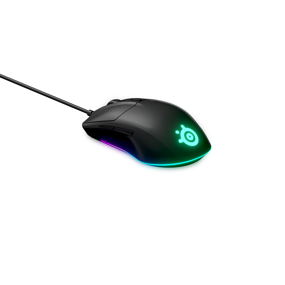 steelseries rival 3 wired Gaming Mouse with TrueMove Se