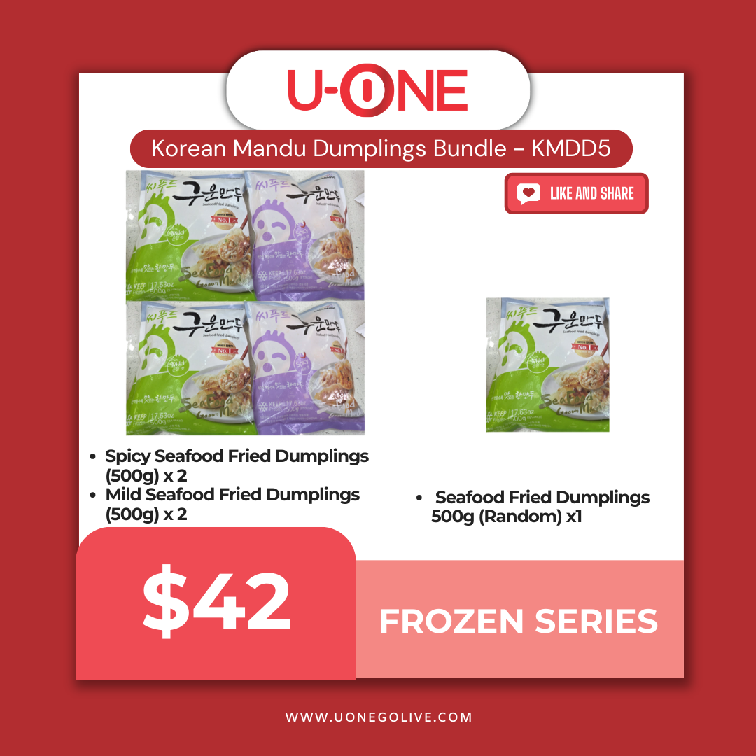 Korean Mandu Dumplings Bundle - KMDD5