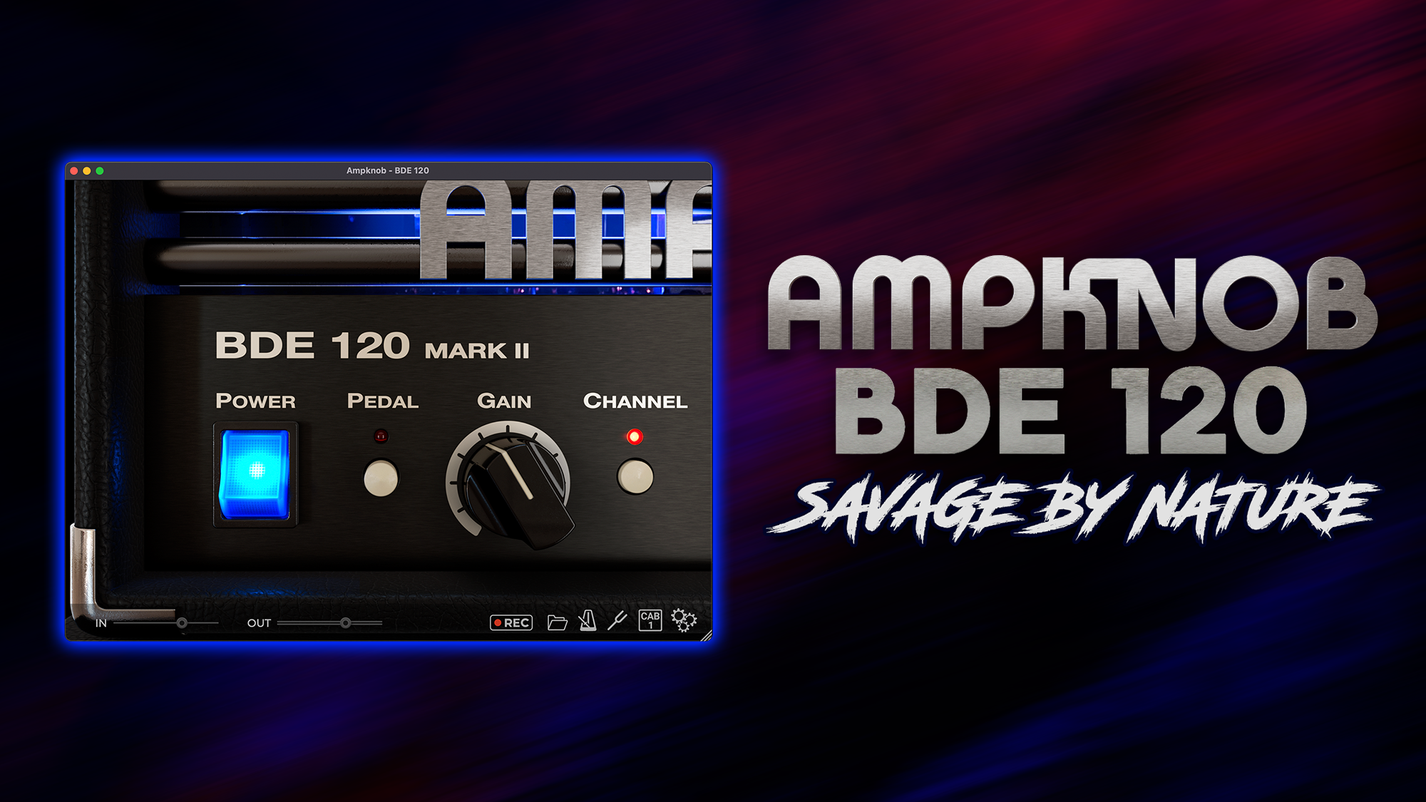 Bogren Digital Ampknob BDE 120 高增益吉他 Amp Plugin