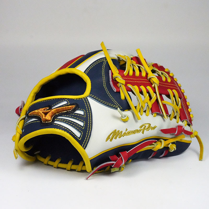 日本製 美津濃 MIZUNO PRO ORDER HAGA JAPAN 長岡秀樹 硬式內野手套