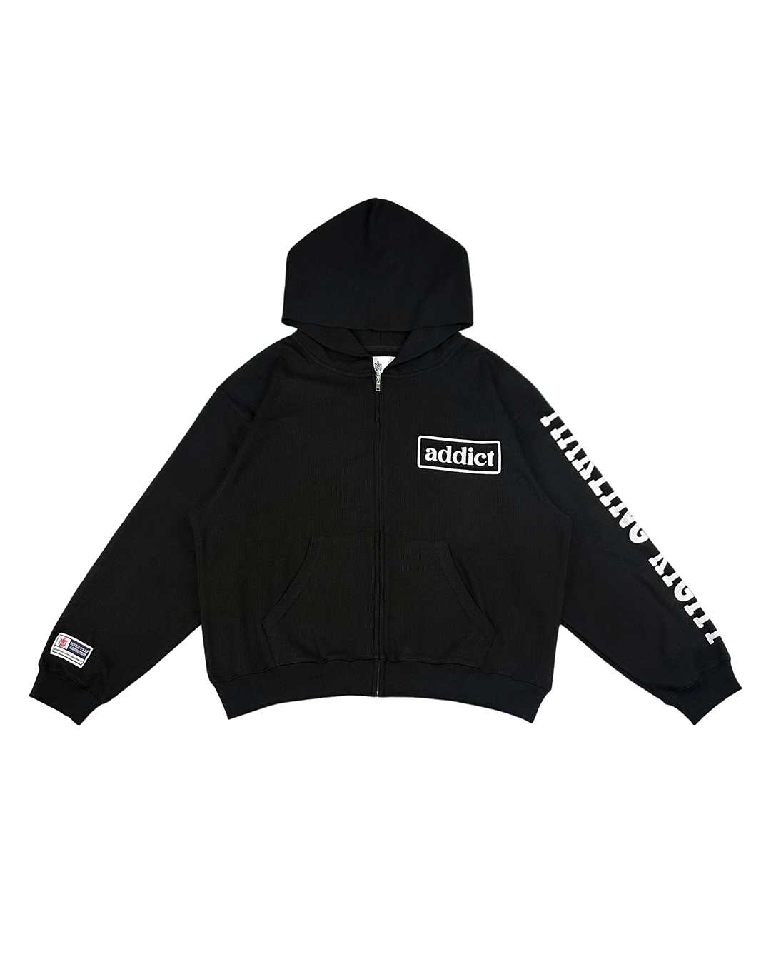 MTA Addict Waffle Zip Hoodie