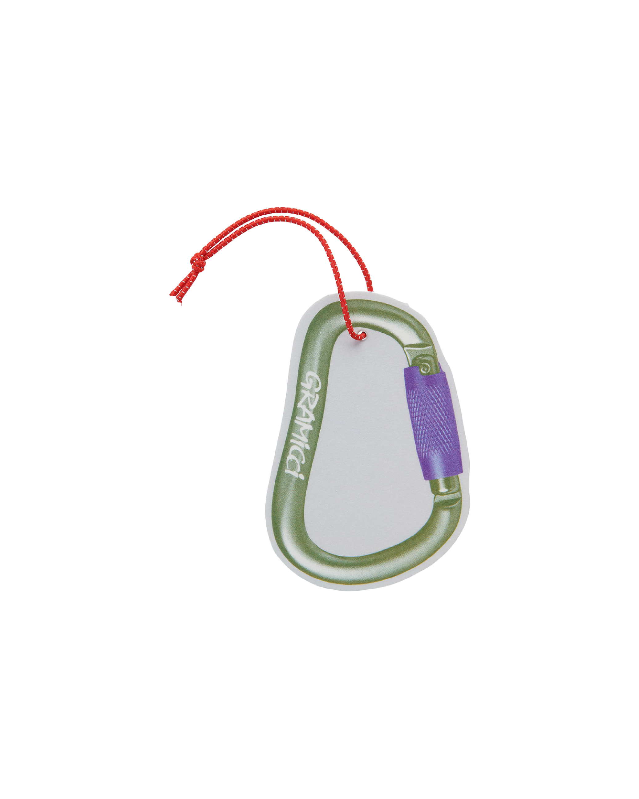 retaW CARABINER CAR TAG